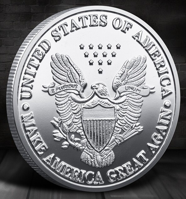 Donald Trump Fight Shooting Assassination Commemorative Coin 2024 USA ...