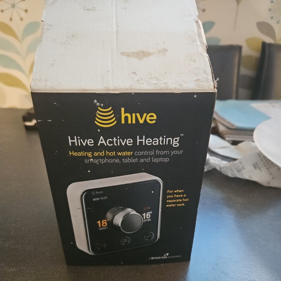 Hive Twin Channel Heating and Hot Water Thermostat Complete Receiver ...