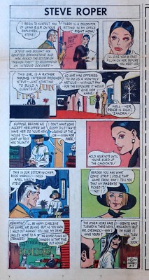 Steve Roper & Mike Nomad - full color Sunday comic page - August 15 ...