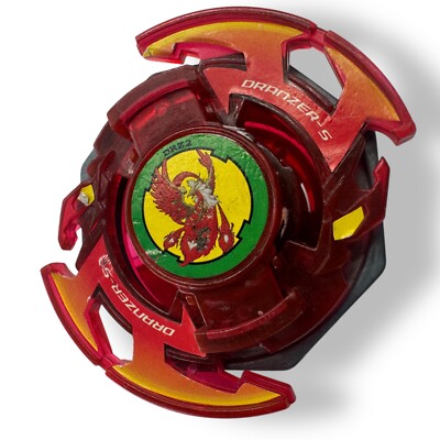 Dranzer S Red Beyblade Bakuten Shoot V Force Takara Translucent Clear ...