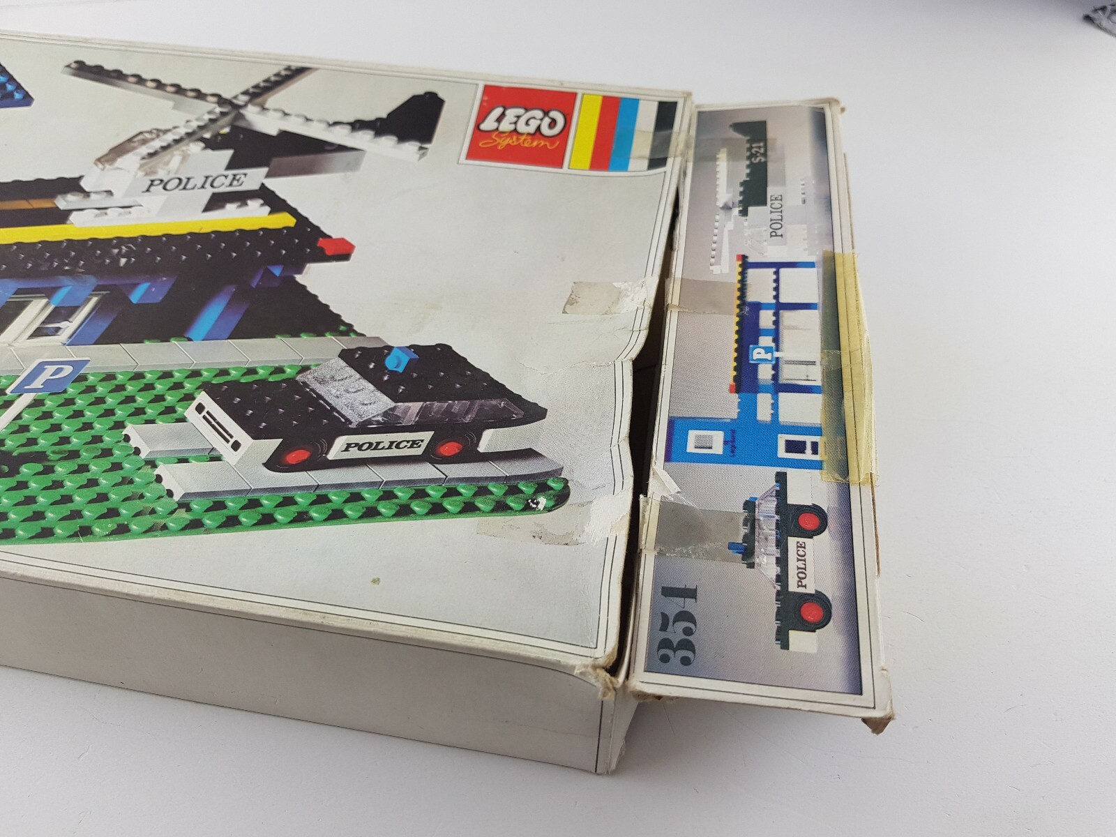 Lego® 354 nur OVP only Box nur Karton von Police Heliport Classic | eBay.de