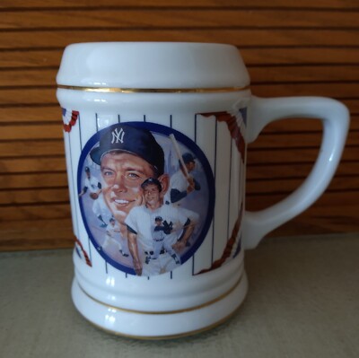 Mickey Mantle Hamilton Collection Ceramic Stein. No. 1873 in Limited ...