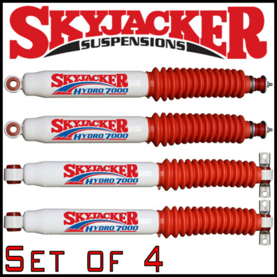 Skyjacker Hydro 7000 Front Rear Shocks Set for 00-04 Ford Excursion w ...
