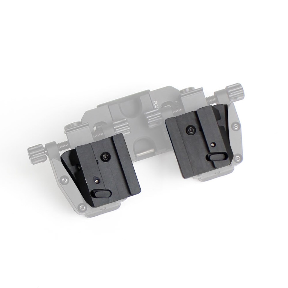 NVG Dovetail Shoe Set K-clip Adapter KVC Universal Bridge NVG Mount ...