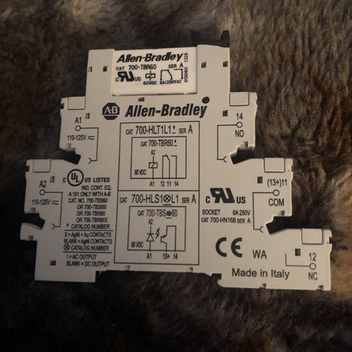 Allen Bradley 700-HLT1L1 Slim Relay Leakage Suppression M12694 | eBay