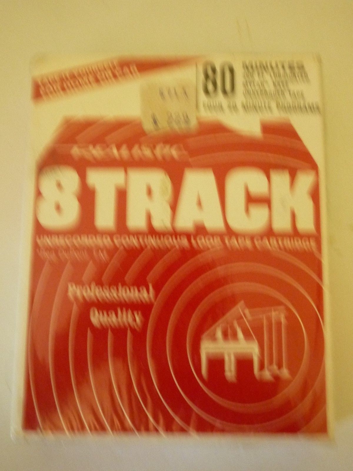 REALISTIC 8 TRACK - BLANK 8 TRACK RECORDING TAPE 80 minutes New in Box ...