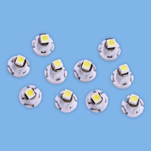 20Pcs White T3 Wedge LED Dashboard Panel A/C Climate Control Light Lamp ...