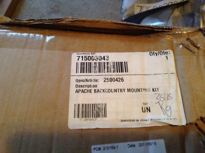 NEW OEM Can-Am OUTLANDER G2 Apache Back Country Attachment Kit ...