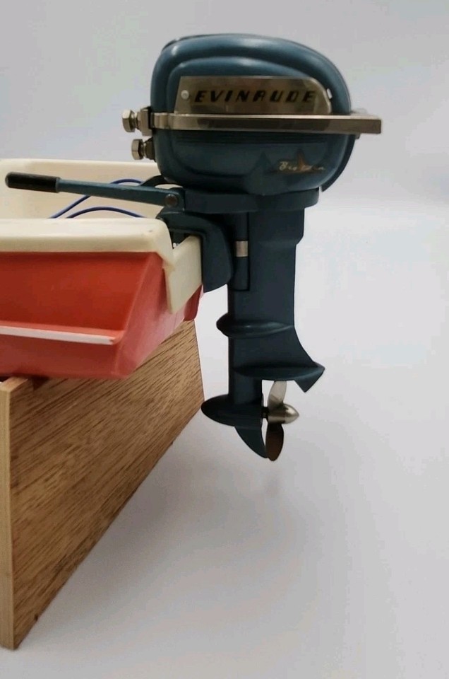 Fleet Line Wizard Boat With Evinrude Outboard Motor Nice! | eBay