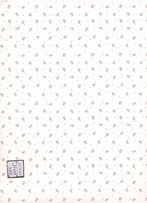 Petite Fleur 148D2 MiniGraphics wallpaper dollhouse miniature 1/12 ...
