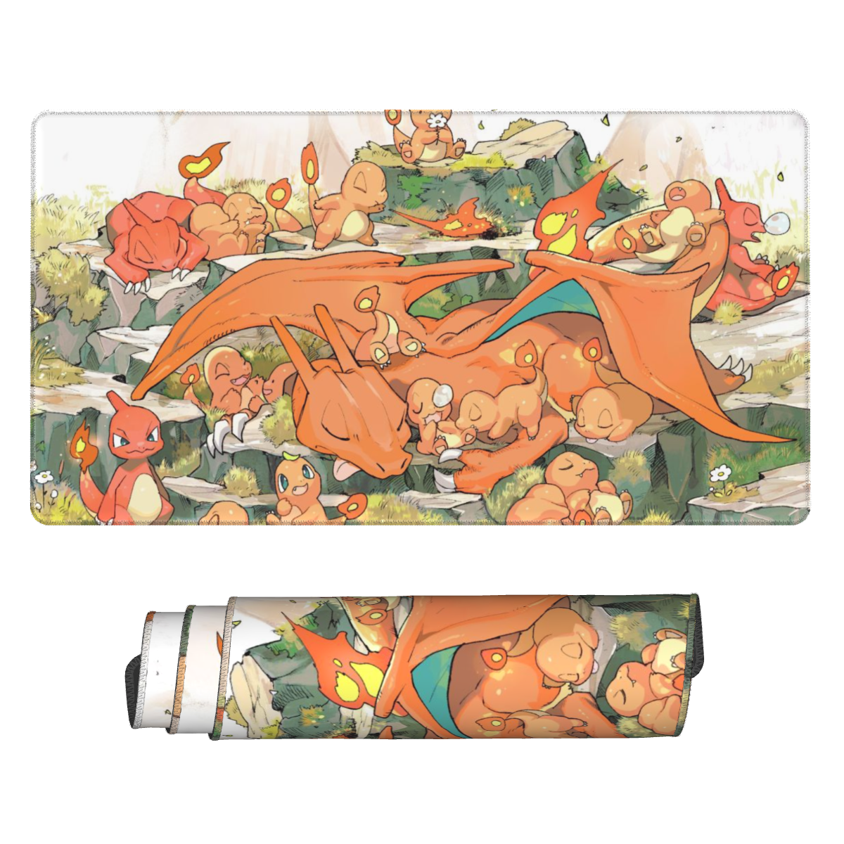 Charizard - Board Game Pokemon Playmat Games Mousepad Play Mat of TCG ...