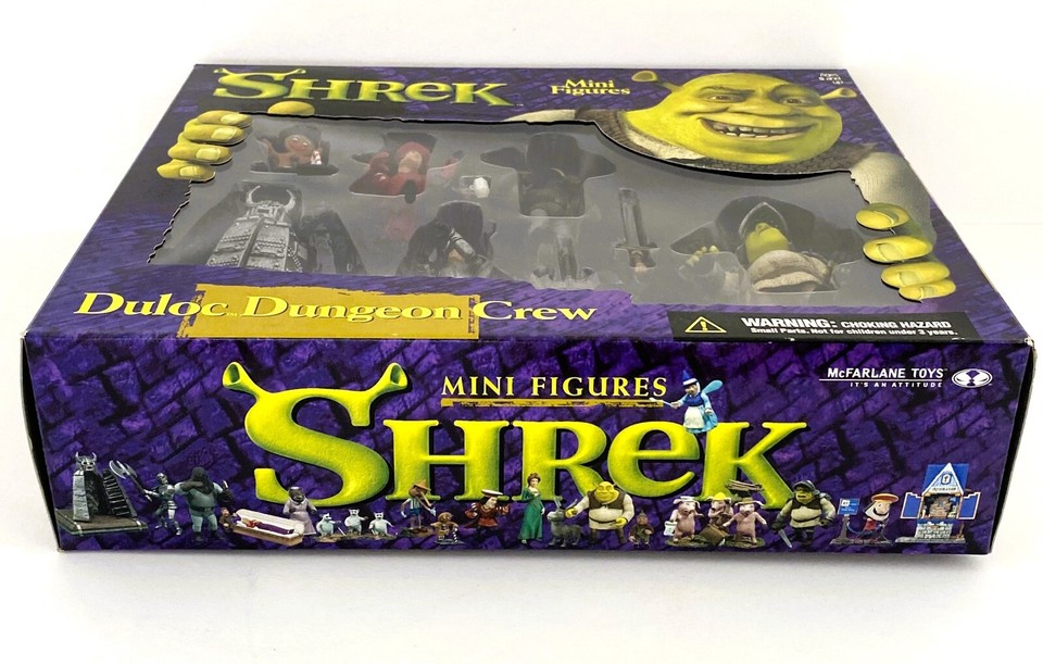 Shrek Action Figures Mini Figures Duloc Dungeon Crew McFarlane Toys ...