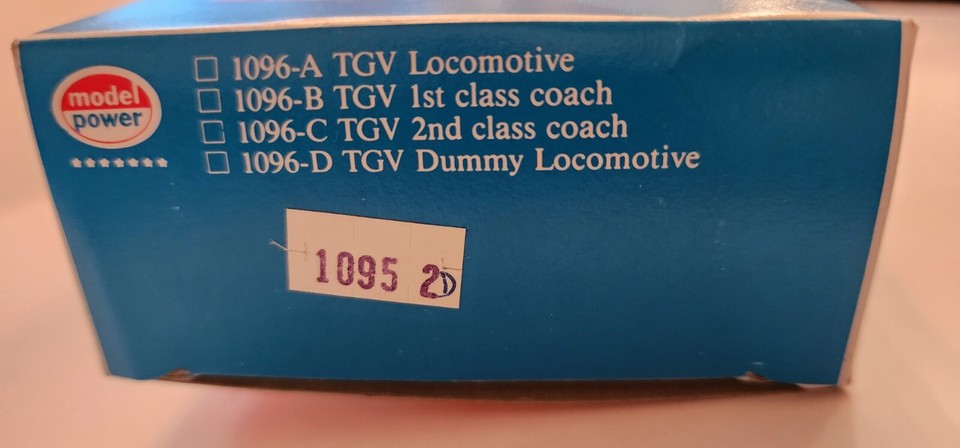 Model Power HO Scale Bullet Train Locomotive 1095 D Dummy | eBay