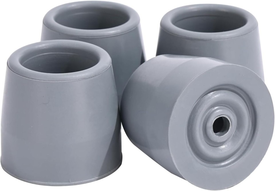 4PCS Walker Tips 1 1/8 '' Heavy Duty Replacement Rubber Tips for ...