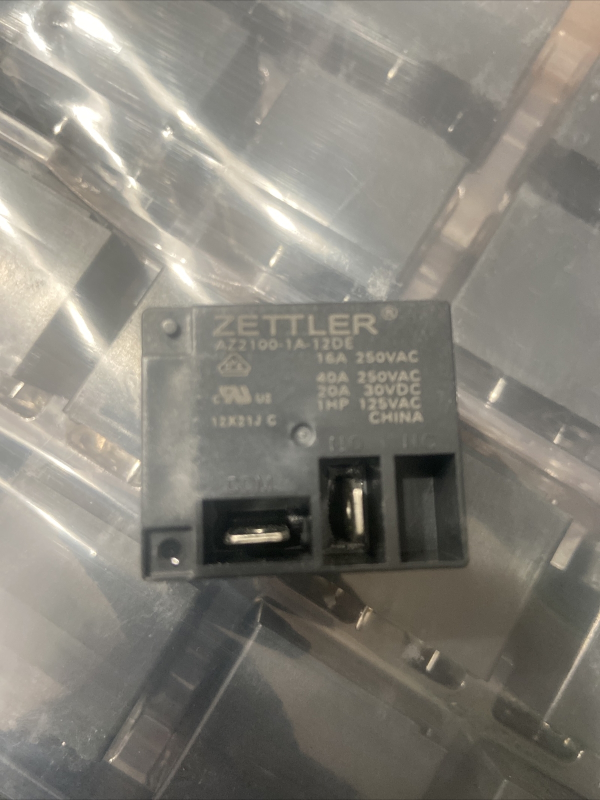 American Zettler Az2100-1a-12de 12vdc 155 Ohm 40a Spst-no THT Power ...