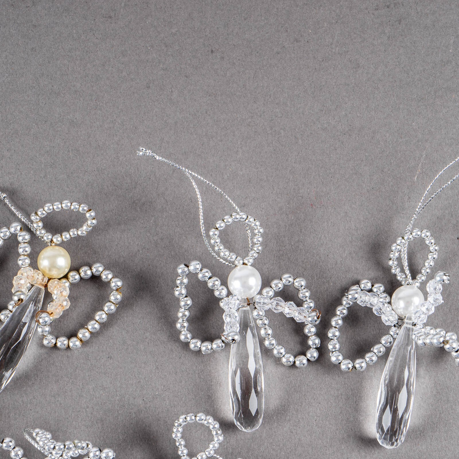 Lot of 15 Beaded Angels Christmas Ornaments Handmade | eBay