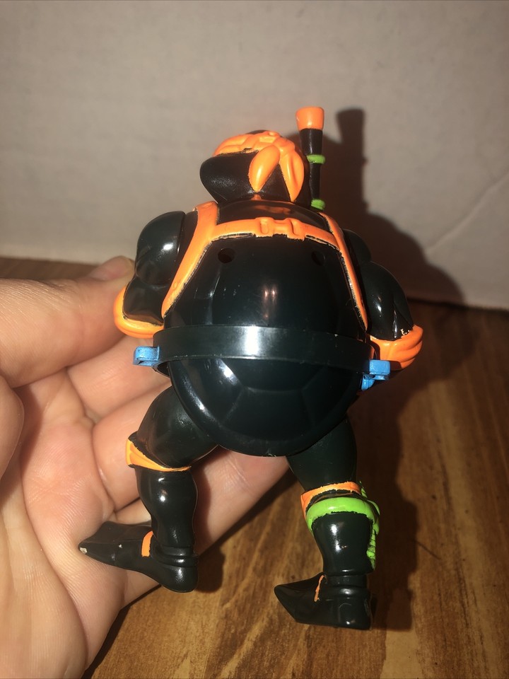 TMNT Navy Seal Scuba Mike Vintage Mutant NInja Turtles Playmates | eBay