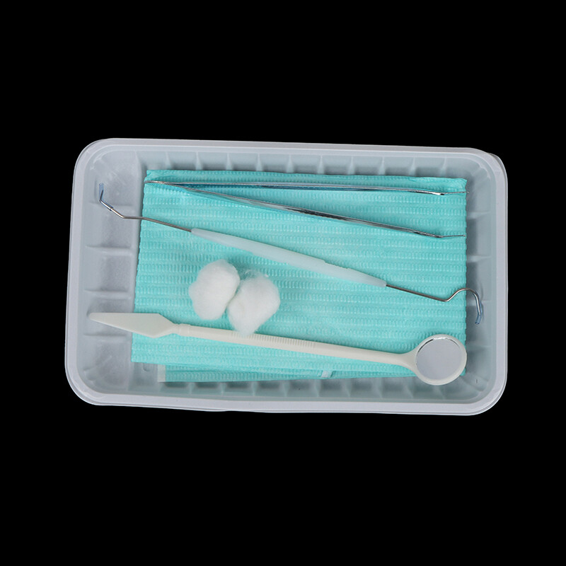 1set Medical Disposable Dental Instruments Examination Kit Mouth Mirror ...