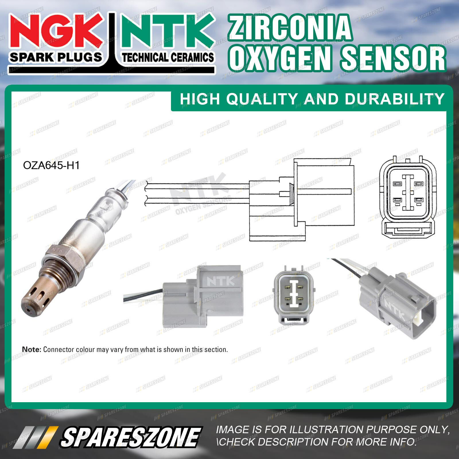 NTK Zirconia Oxygen Sensor for Honda Jazz GD1 GD3 L13A1 L15A1 4Cyl ...