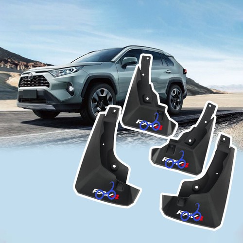4PCS Black Mud Flaps Front & Rear Molded Splash Guards for 2019-2025 ...