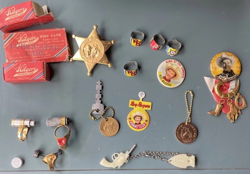 Lot Roy Rogers Pinbacks - Pins - Rings Badge key chains RARE | eBay