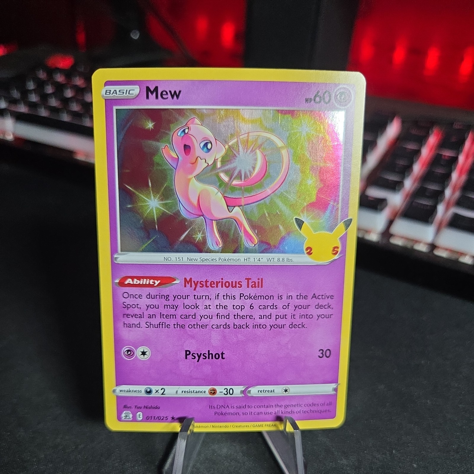 Mew 25 Current Market Value | Celebrations