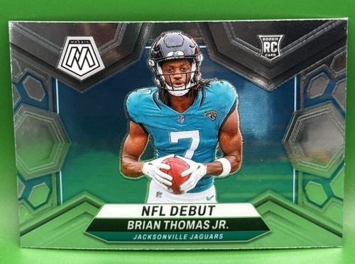 3x Card Lot 2024 Panini Brian Thomas Jr. (RC) Mosaic~NFL Debut~Prizm ...