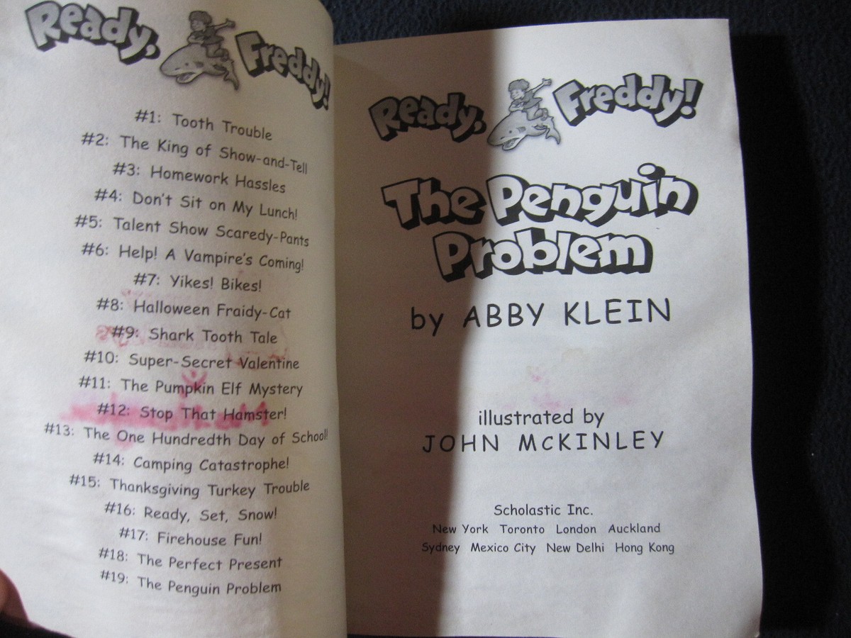 Penguin Problem Ready Freddy Notes Beanie Babies McDonalds Waddle The