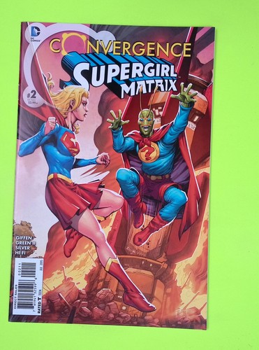 Convergence Supergirl Matrix #2 2015 DC Comics High Grade Comic Book ...