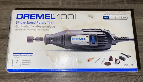 New DREMEL 100 Series 100-N/7 Single Speed Rotary Tool Kit w ...