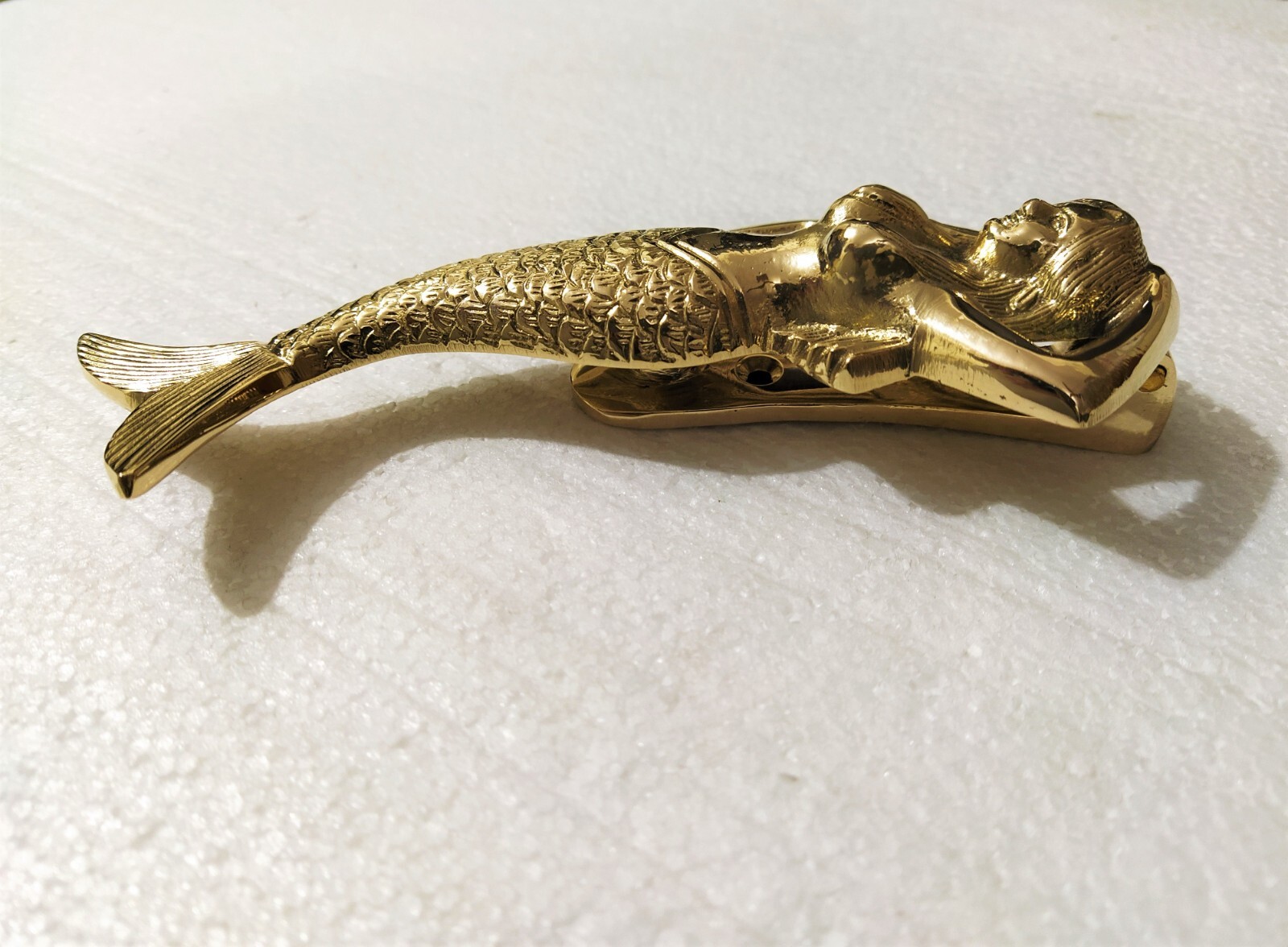 Brass Mermaid Door Knocker Solid Brass Antique Gold au | eBay Australia