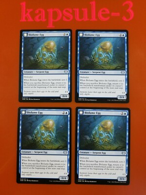4x Biolume Egg // Biolume Serpent | Innistrad Crimson Vow | MTG Magic ...