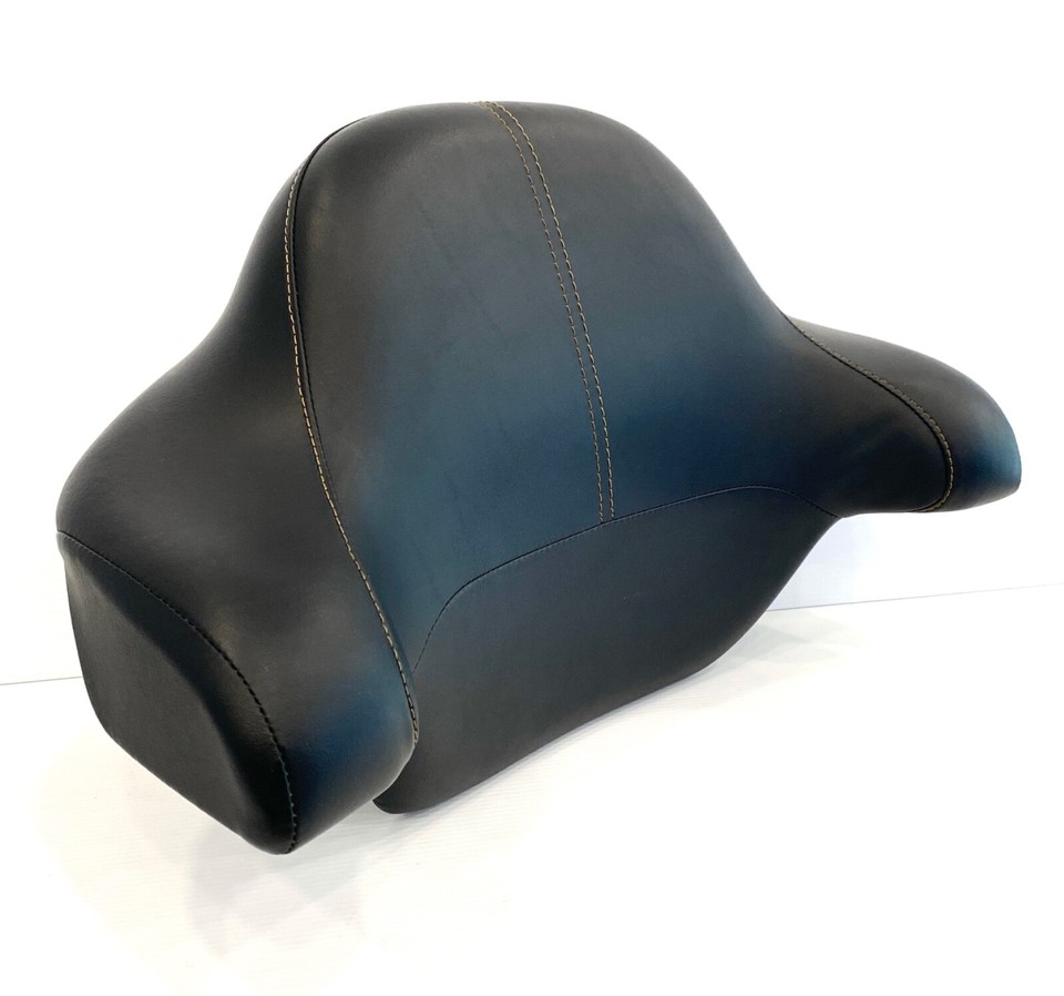 oem Harley 14-24 Touring Orange Stitch Tour Pak Passenger Backrest Pad ...