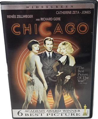 Chicago Widescreen DVD 2002 Miramax Catherine Zeta Jones 786936219197| eBay