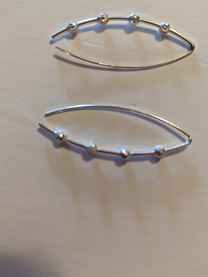 Silverstone Fish Shaped Earrings | eBay