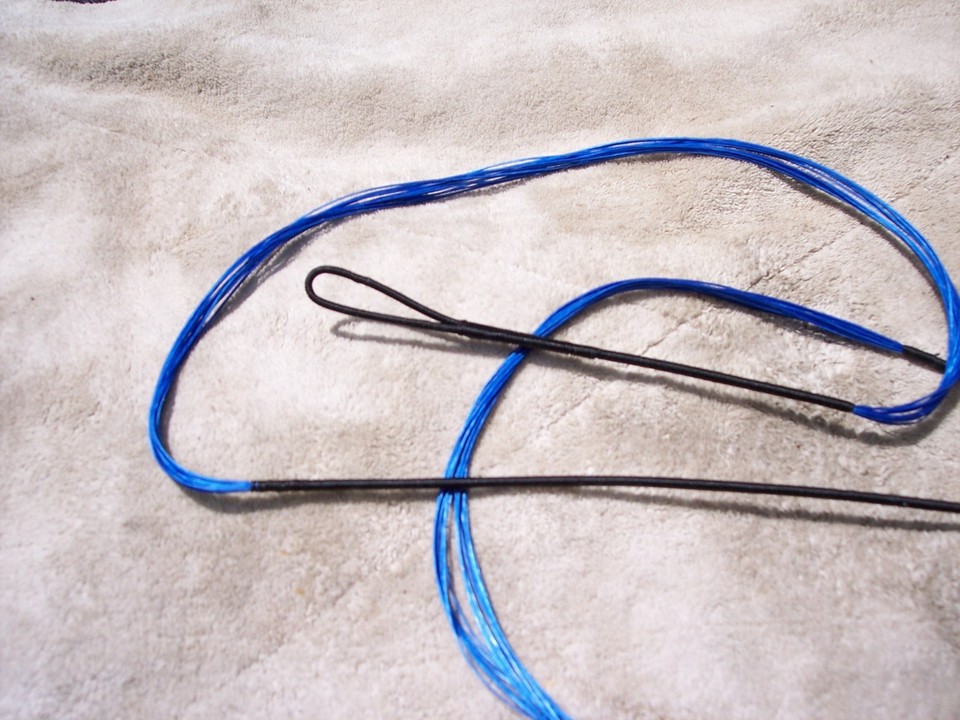 Bowstring-Blue for 60" AMO recurve- Actual length 56" endless loop. | eBay
