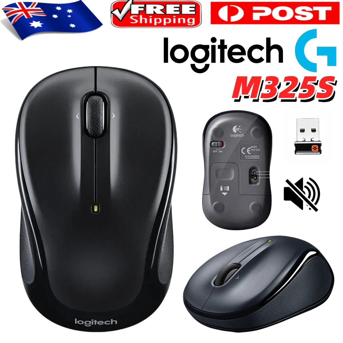 Logitech Wireless Mouse M325 Logitech Wireless Mouse M325 White