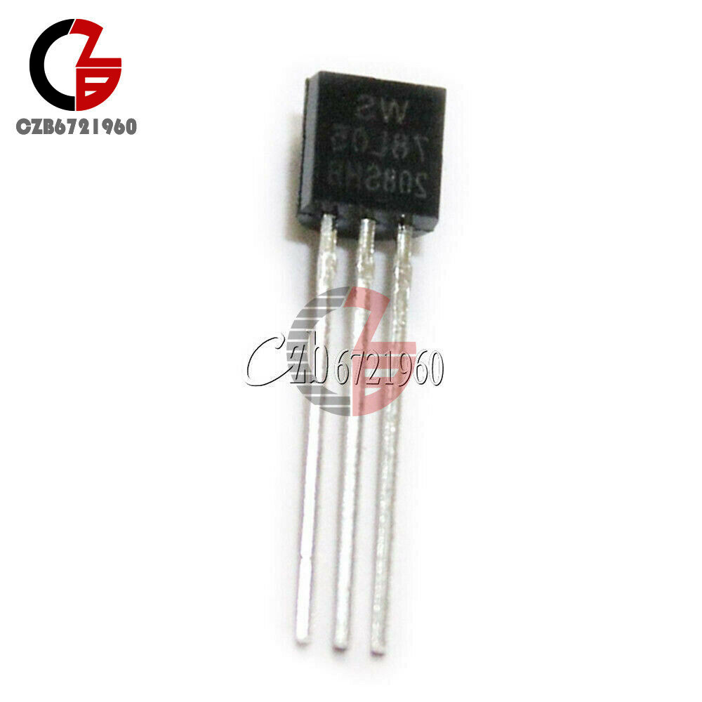 78L05/78L12/L78L33ACZ Voltage Regulator IC SOT-89 TO-92 3.3V/5V/12V 1A ...