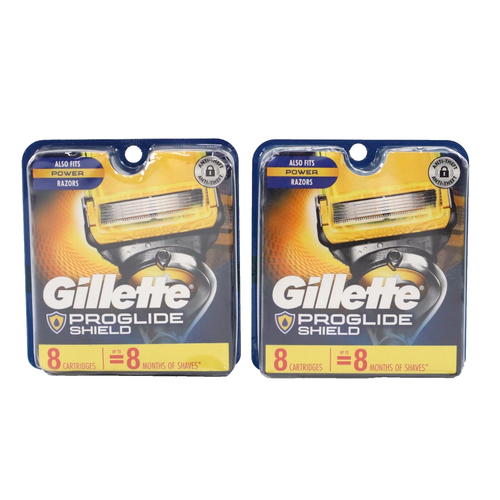 🔥NEW Gillette Proglide Shield Razor Blade Refill 2 PACK x 8=16 ...