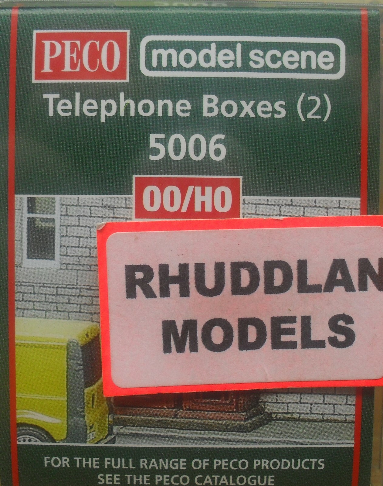 New Peco Model Scene Telephone Boxes (2) 'OO/HO Gauge 5006 | eBay UK