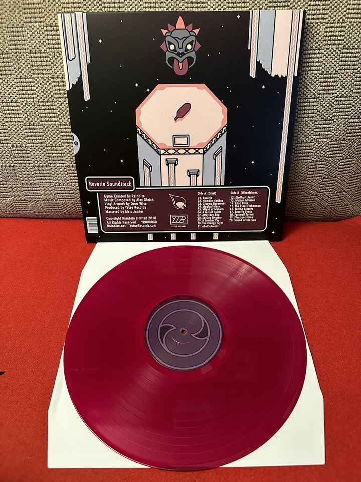 Reverie Game Soundtrack - Magenta Colored Vinyl - Rainbite | eBay