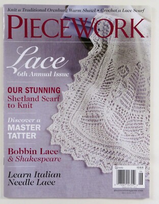 Piecework Magazine May/Jun 2013 Lace | eBay
