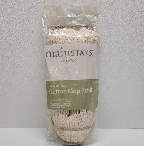 Cushion Head COTTON Threaded Screw on MOP REPLACEMENT HEAD #32 Type A ...