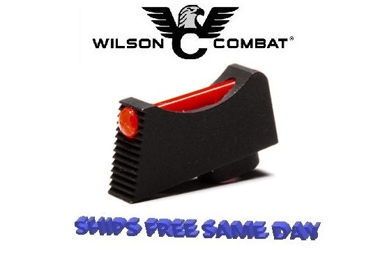 668FOR245 Wilson Combat Vickers Elite Front Sight for Glock Red Fiber ...