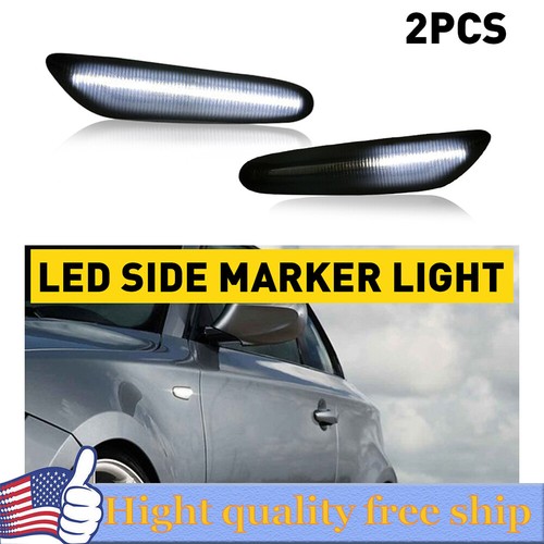For BMW E60 E82 E83 E90 E92 E46 LED Side Marker Turn Signal Lights ...