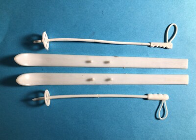 Skis and Ski Poles Action Figure GI Joe Big Jim Mego Fighting Yank ...