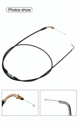 Motorcycle Throttle Cable Scooter Accelerator Double Elbow GY6 Engine ...