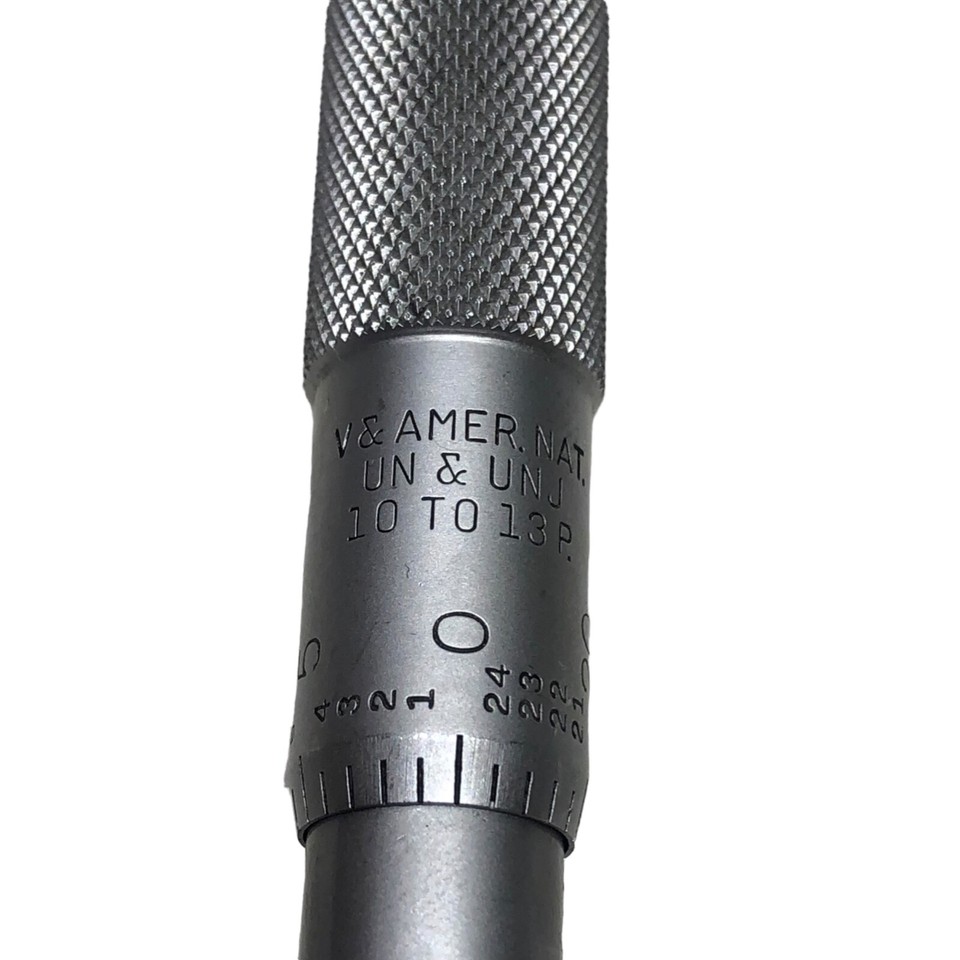 L.S. Starrett No. 575 Screw Thread Micrometer 0-1" UN & UNJ 10 - 13 ...