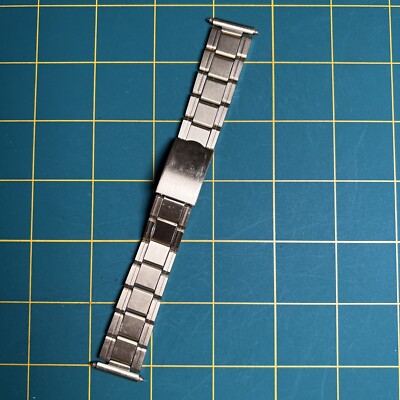 VINTAGE 18MM-21MM MARUMAN 5BM23 WATCH BRACELET / BAND GOLD PLATED JAPAN ...