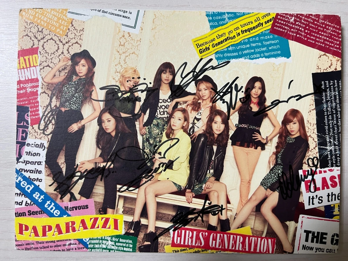 Paparazzi Snsd Album Cover